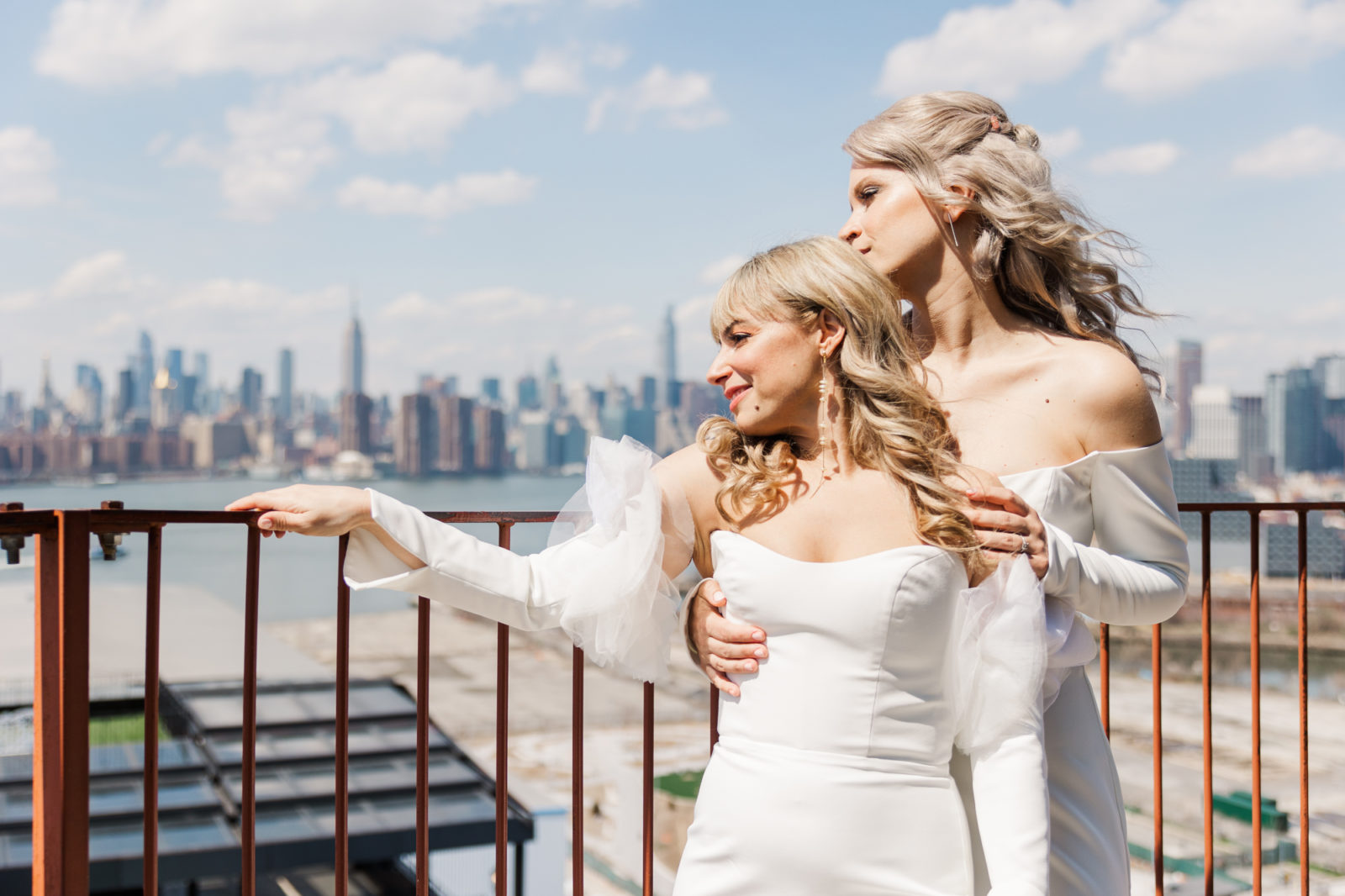 Ultra Romantic LGBTQ Wedding at Brooklyn Winery in NY