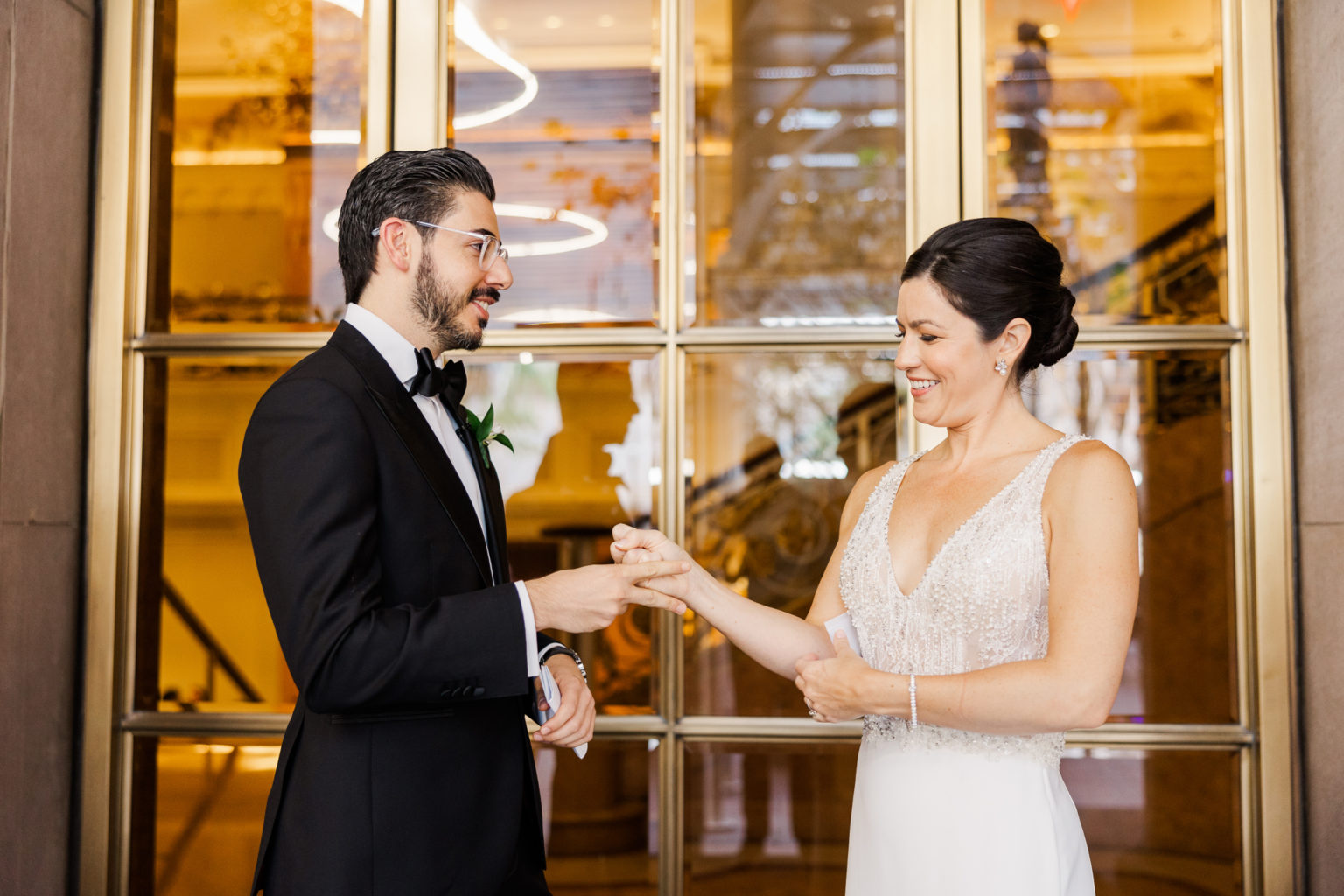 Epic Black-Tie Loeb Boathouse Wedding In Central Park