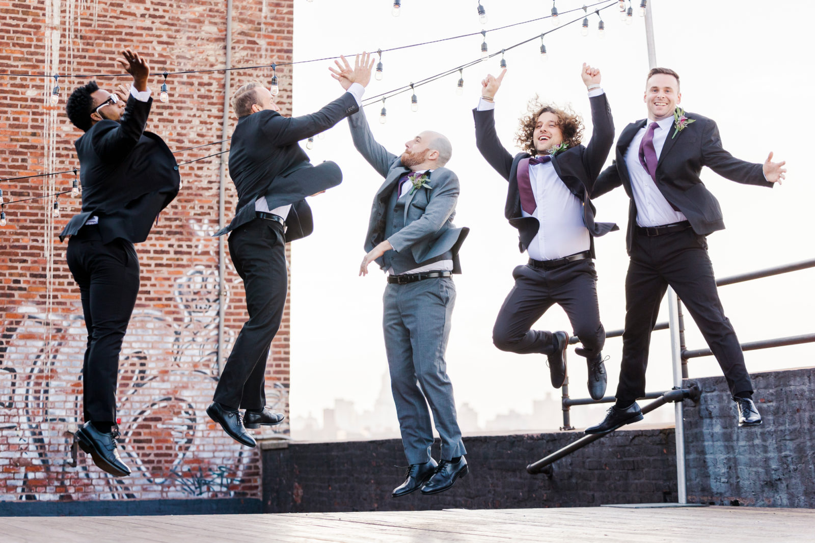 Candid & Sweet Wedding Photos at Greenpoint Loft
