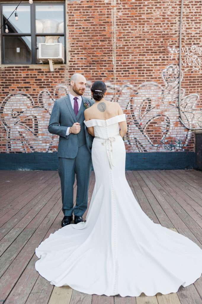 Candid & Sweet Wedding Photos at Greenpoint Loft