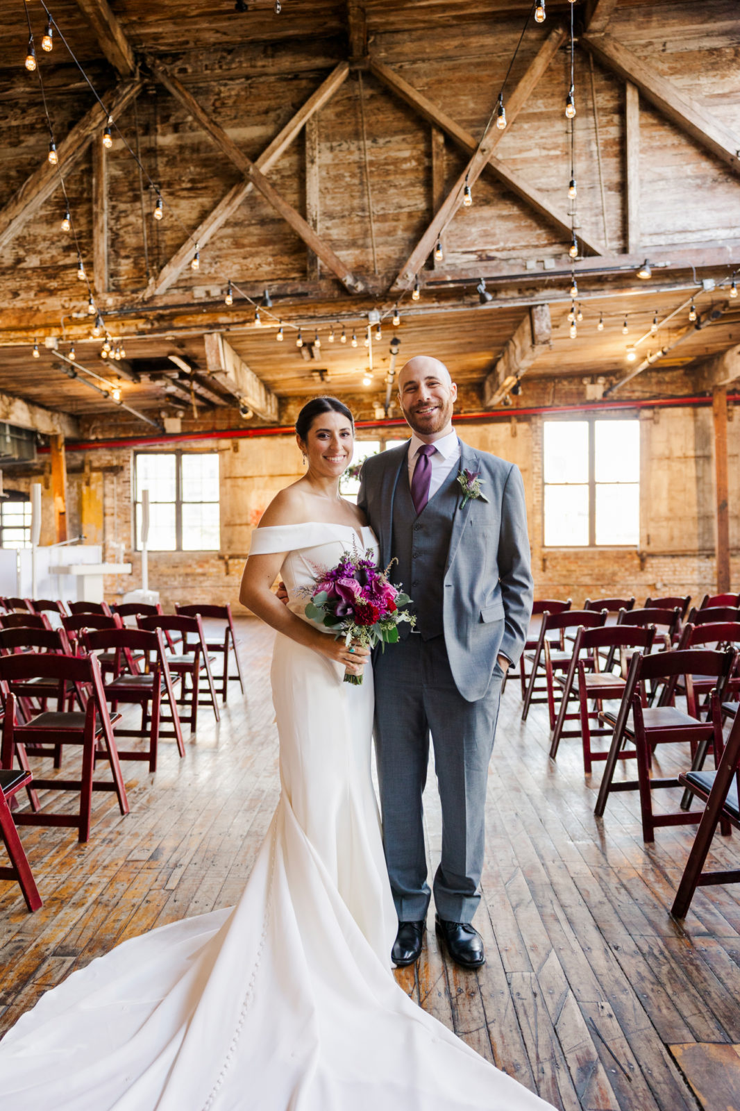 Candid & Sweet Wedding Photos at Greenpoint Loft