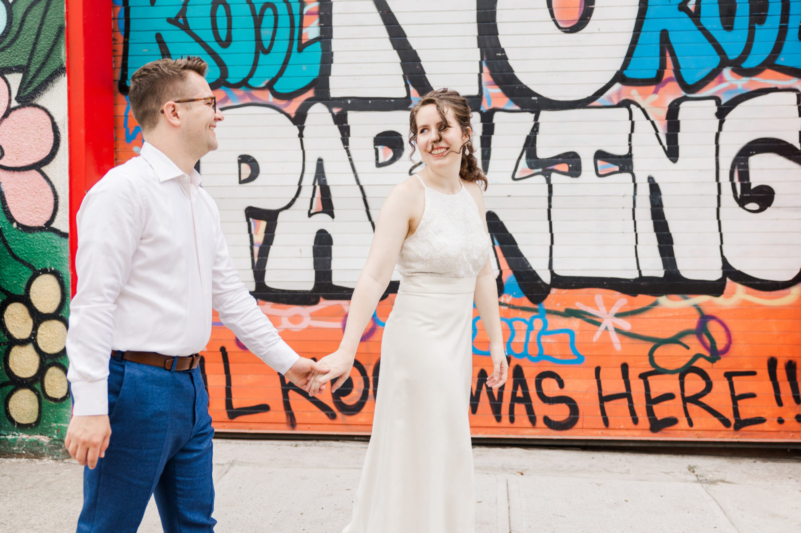 Intimate Summery Backyard Threes Brewing Gowanus Wedding Intimate Summery Backyard Threes Brewing Gowanus Wedding