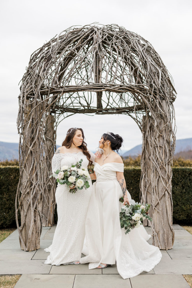 Gorgeous LGBTQ Winter Wedding at The Garrison