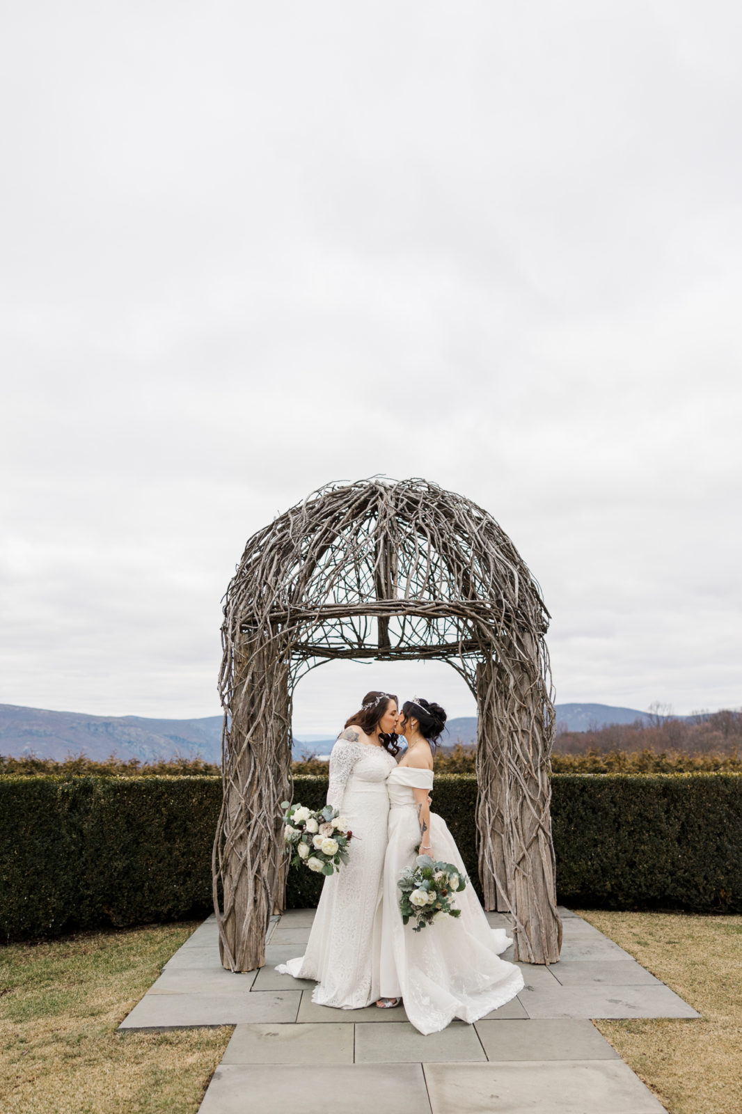 Gorgeous LGBTQ Winter Wedding at The Garrison