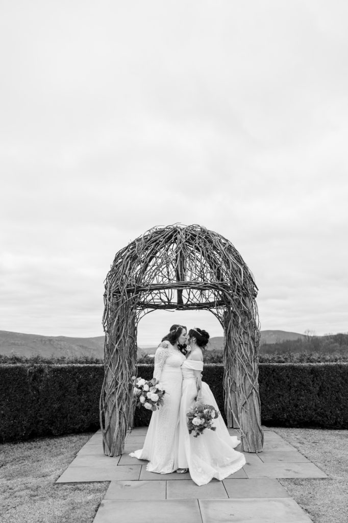 Gorgeous LGBTQ Winter Wedding at The Garrison