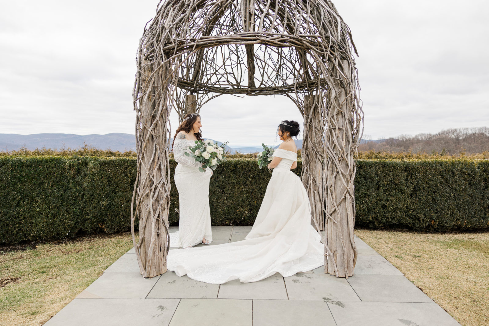 Gorgeous LGBTQ Winter Wedding at The Garrison