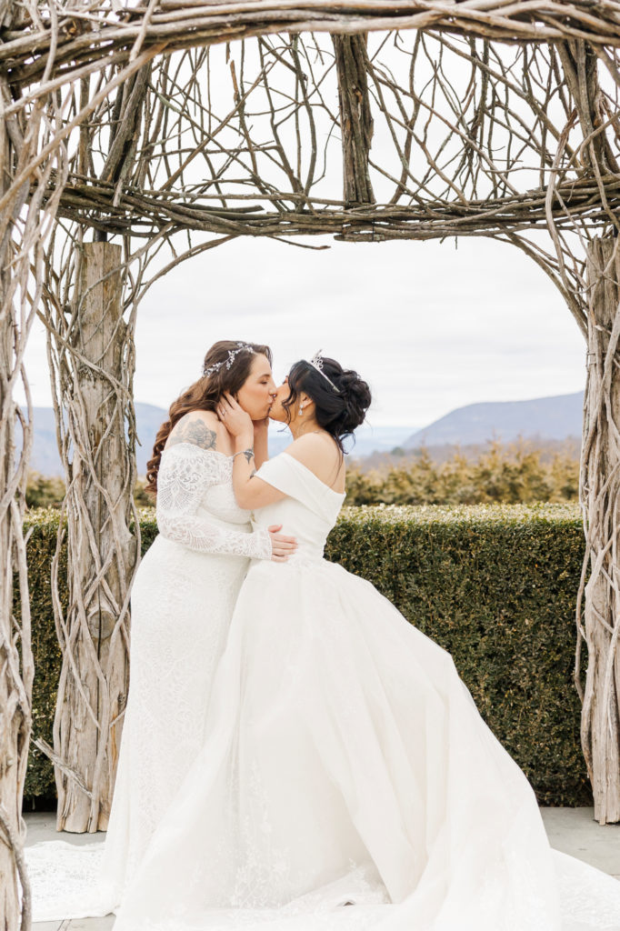 Gorgeous LGBTQ Winter Wedding at The Garrison