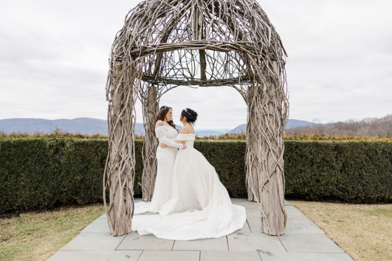 Gorgeous LGBTQ Winter Wedding at The Garrison