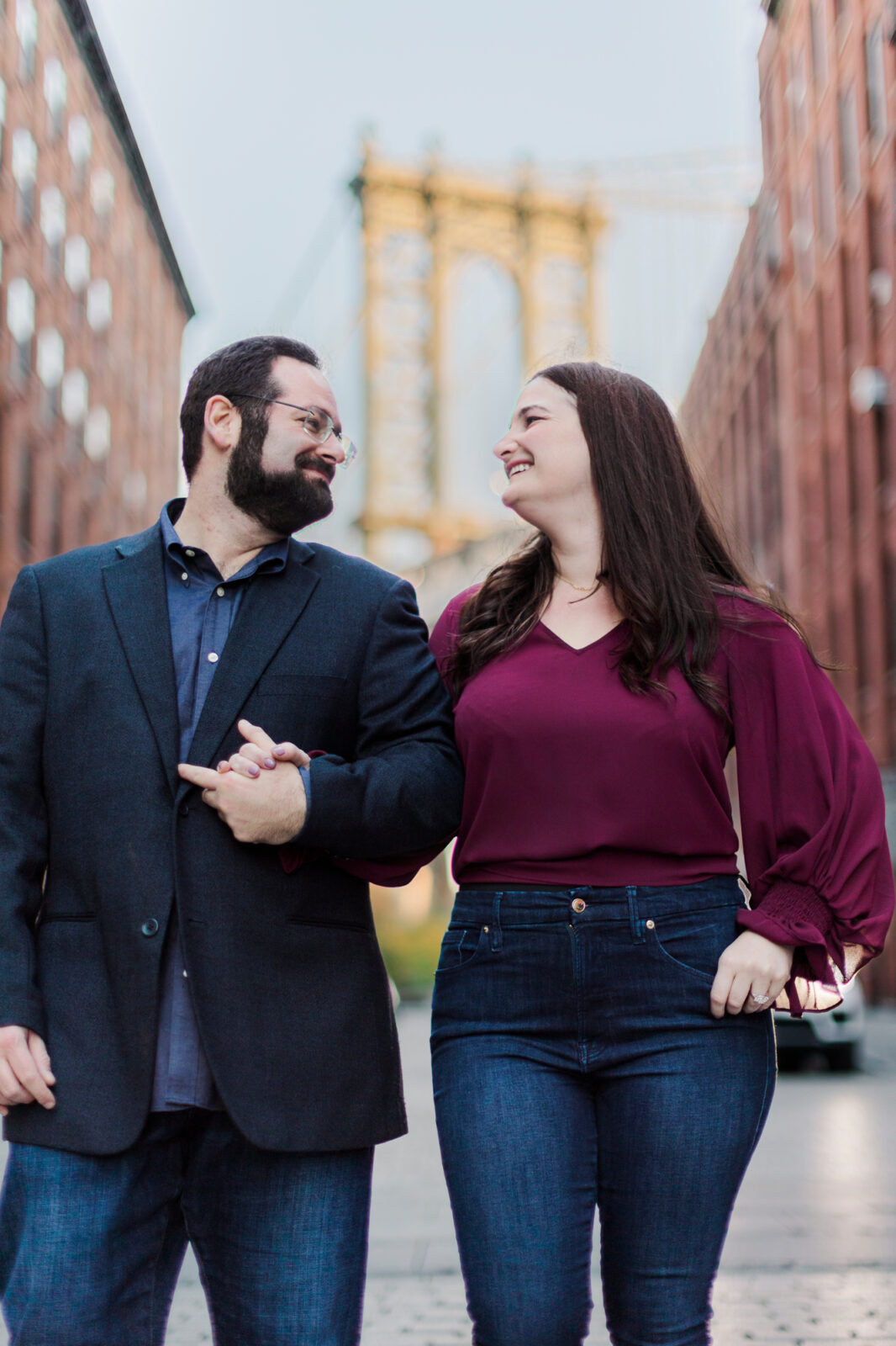 Fun-Filled Washington Street Engagement Photography