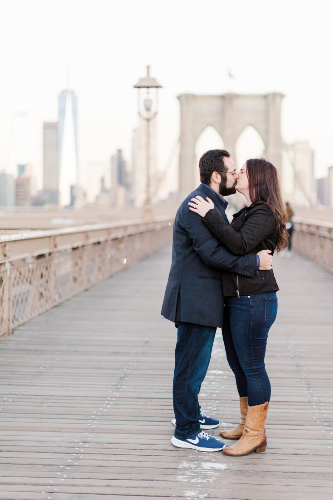 Fun-Filled Washington Street Engagement Photography