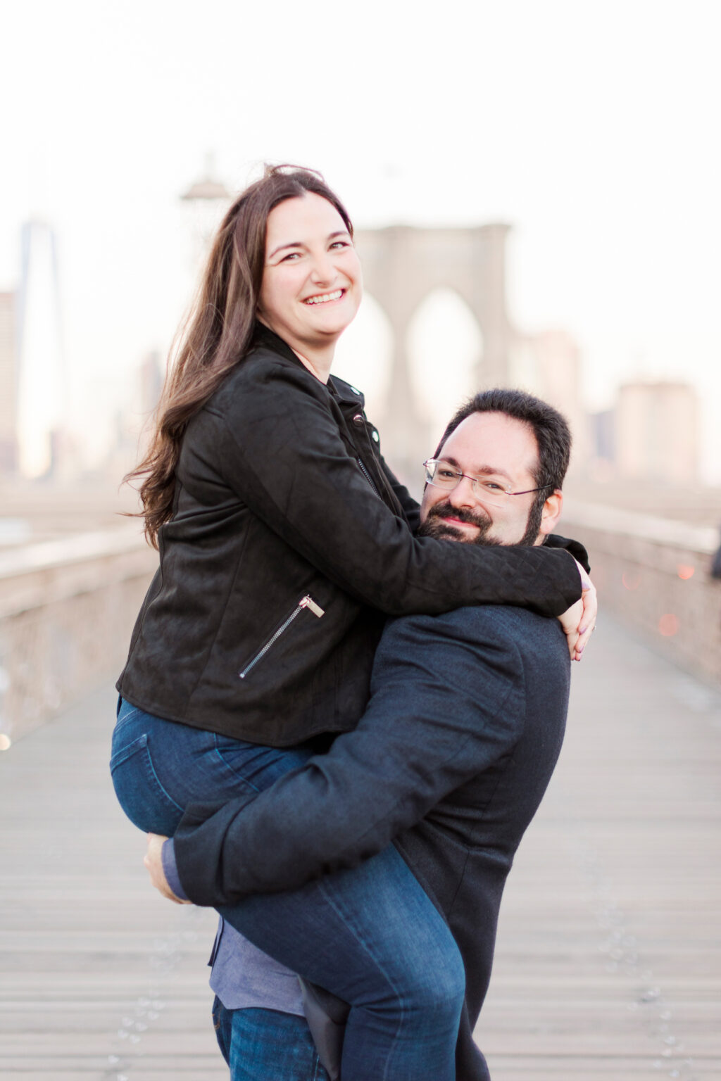 Fun-Filled Washington Street Engagement Photography