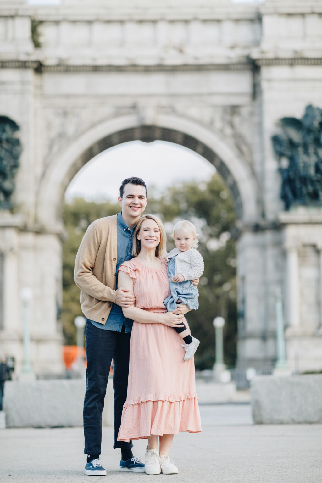 Sweet Fall Family Photos in Prospect Park