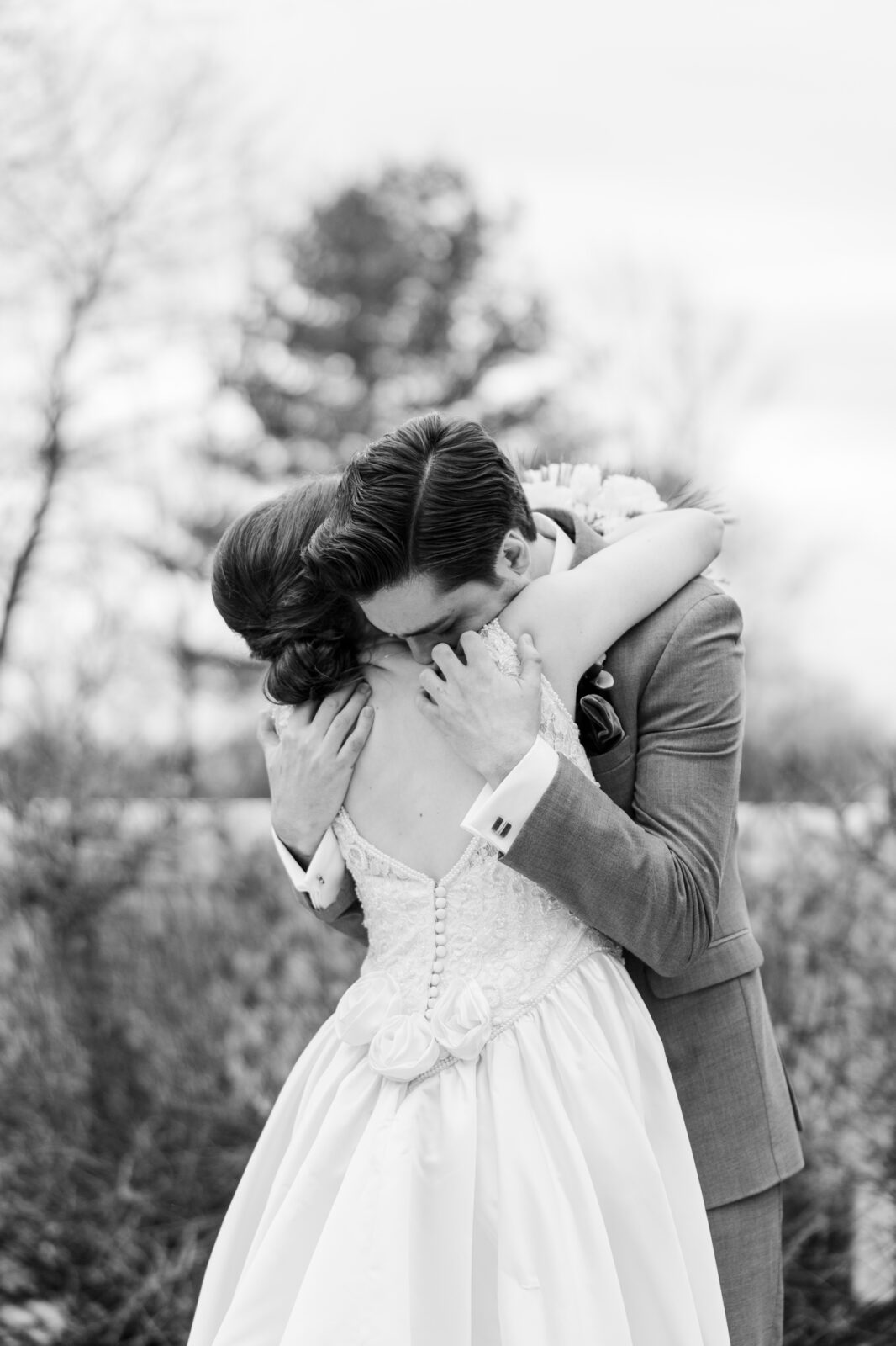 Lovely Indoor Winter Briarcliff Manor Wedding