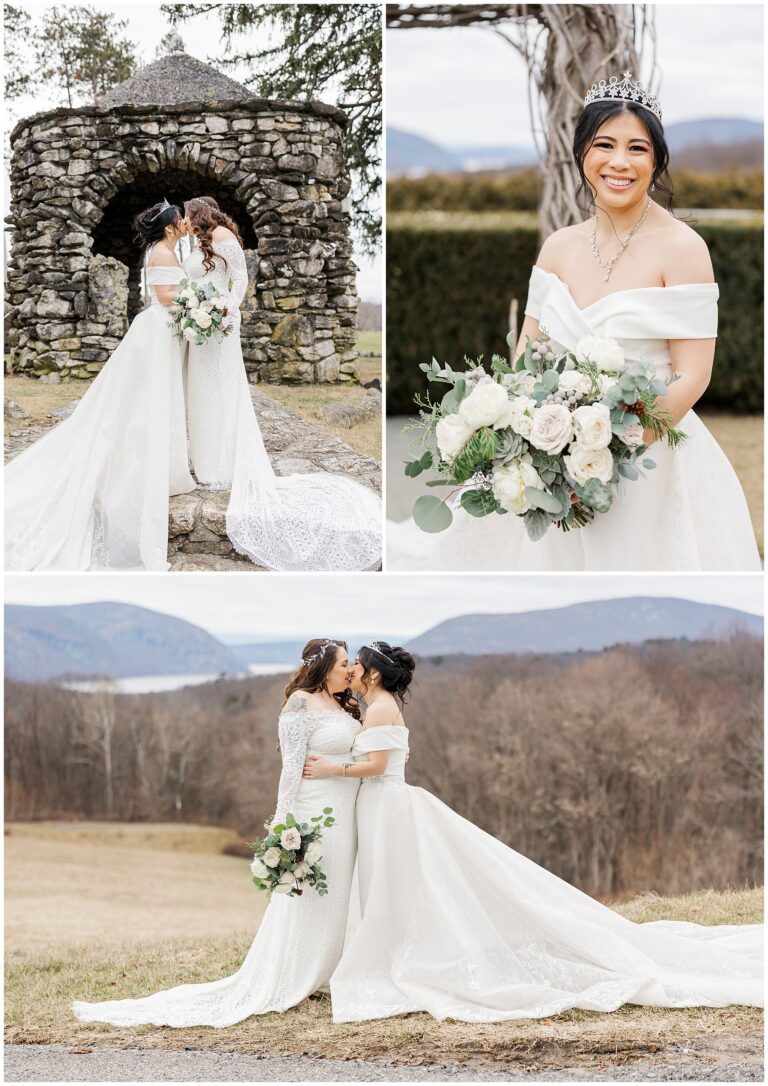 Gorgeous LGBTQ Winter Wedding at The Garrison