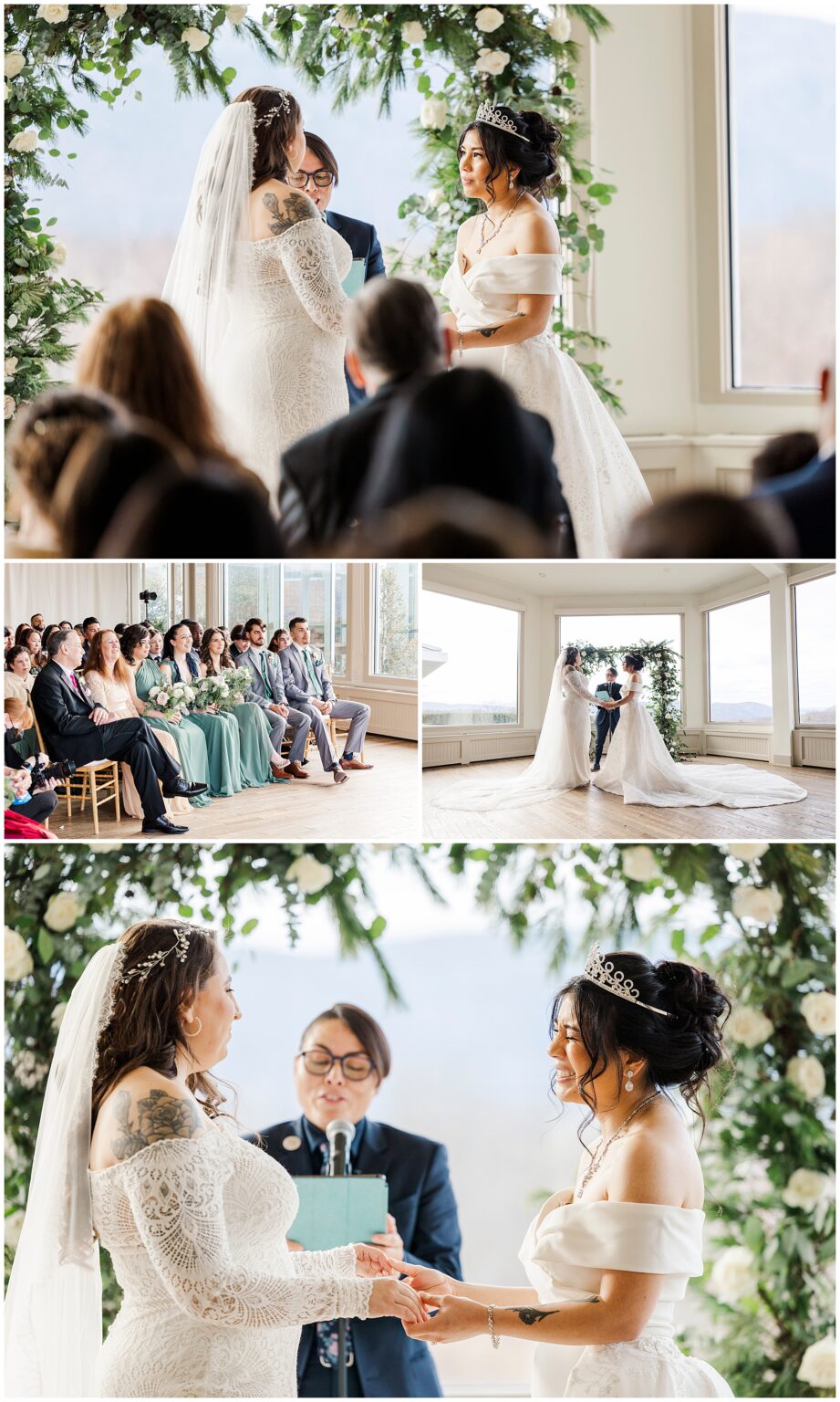 Gorgeous LGBTQ Winter Wedding at The Garrison