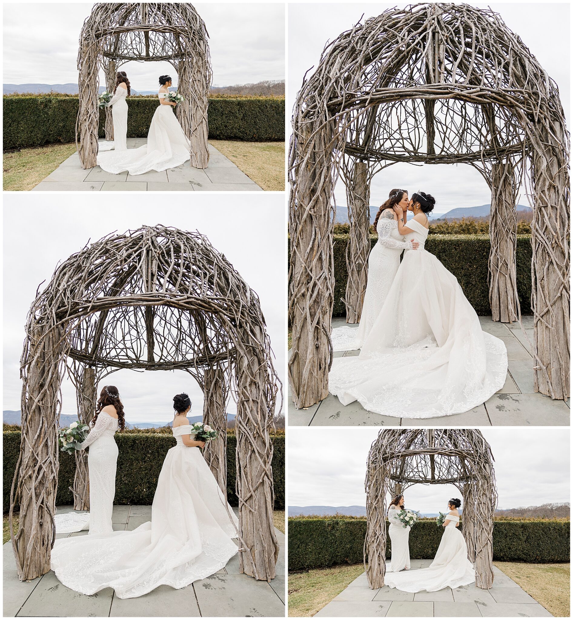 Winter LGBTQ Wedding at The Garrison in the Hudson Valley