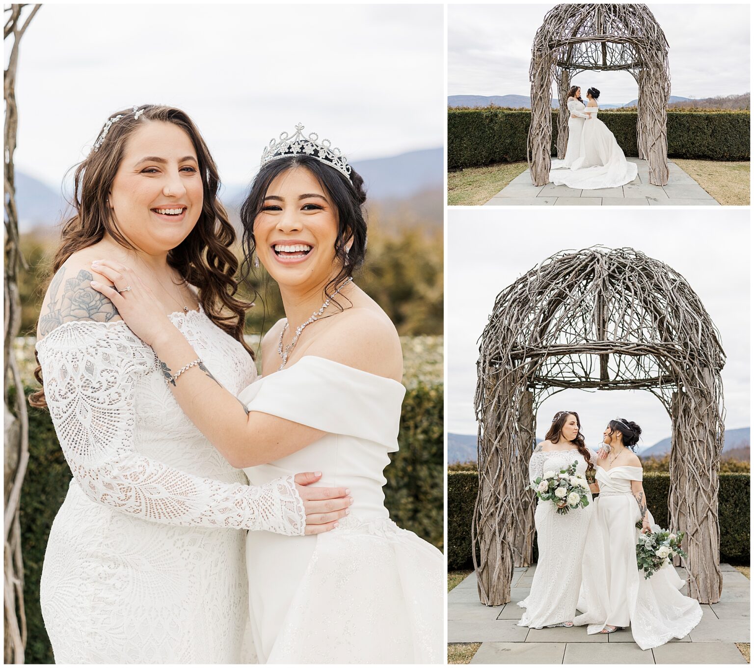 Gorgeous LGBTQ Winter Wedding at The Garrison