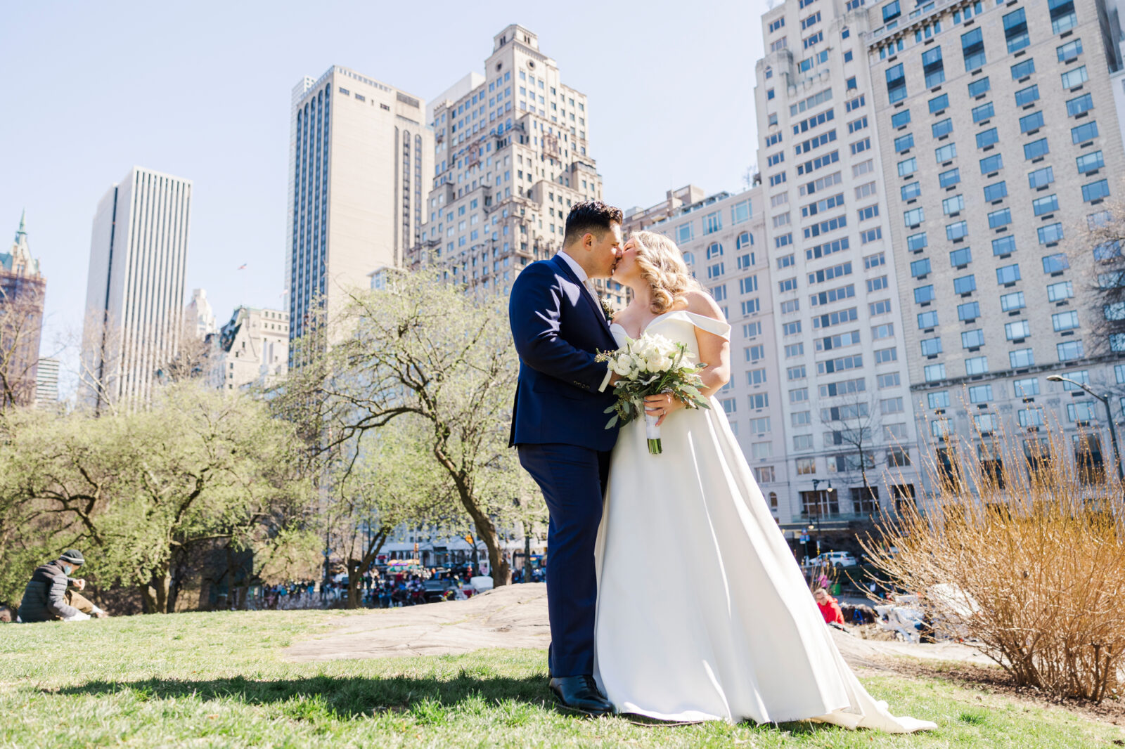 Tavern on the Green Wedding Reception Cop Cot Ceremony