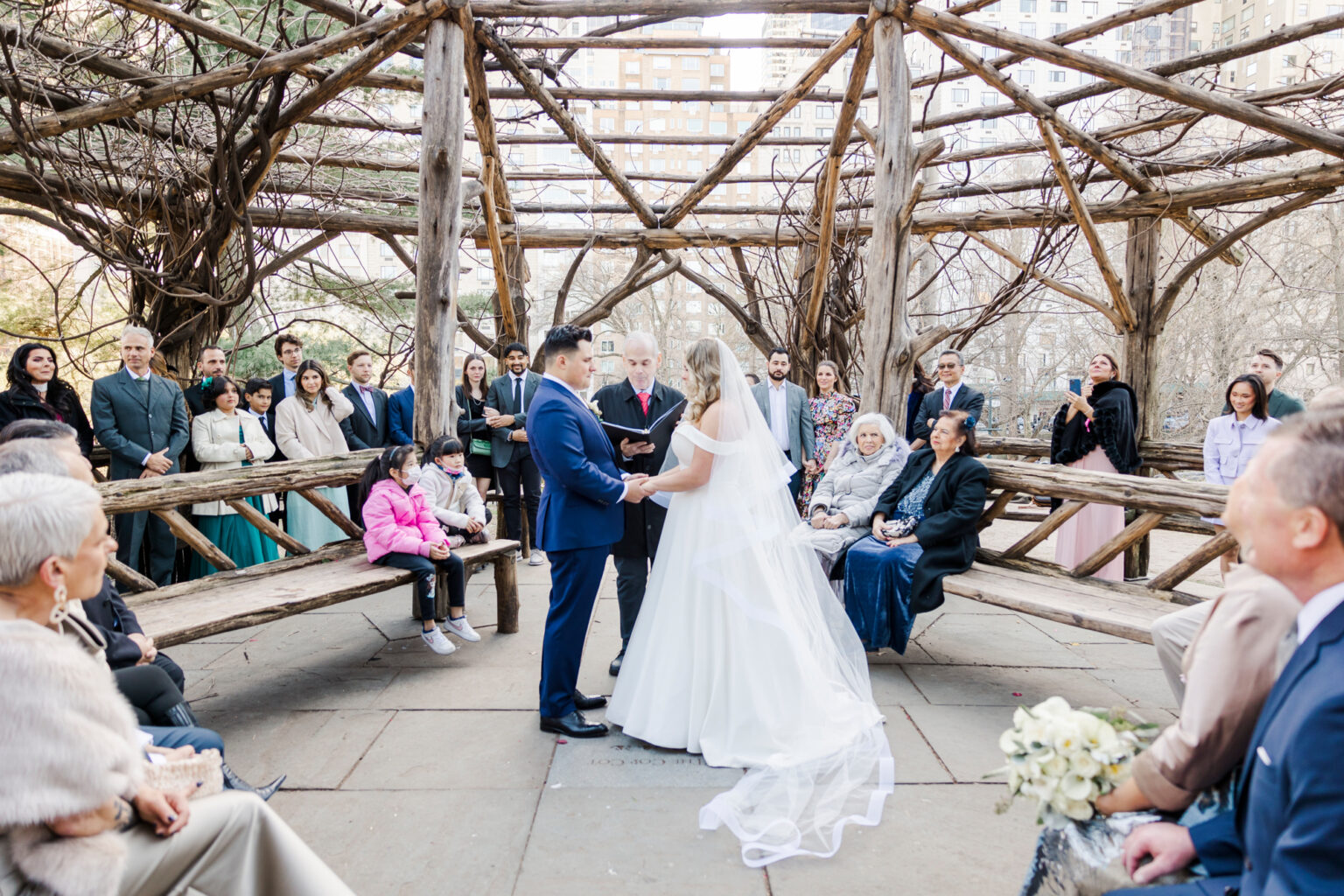 Tavern on the Green Wedding Reception Cop Cot Ceremony