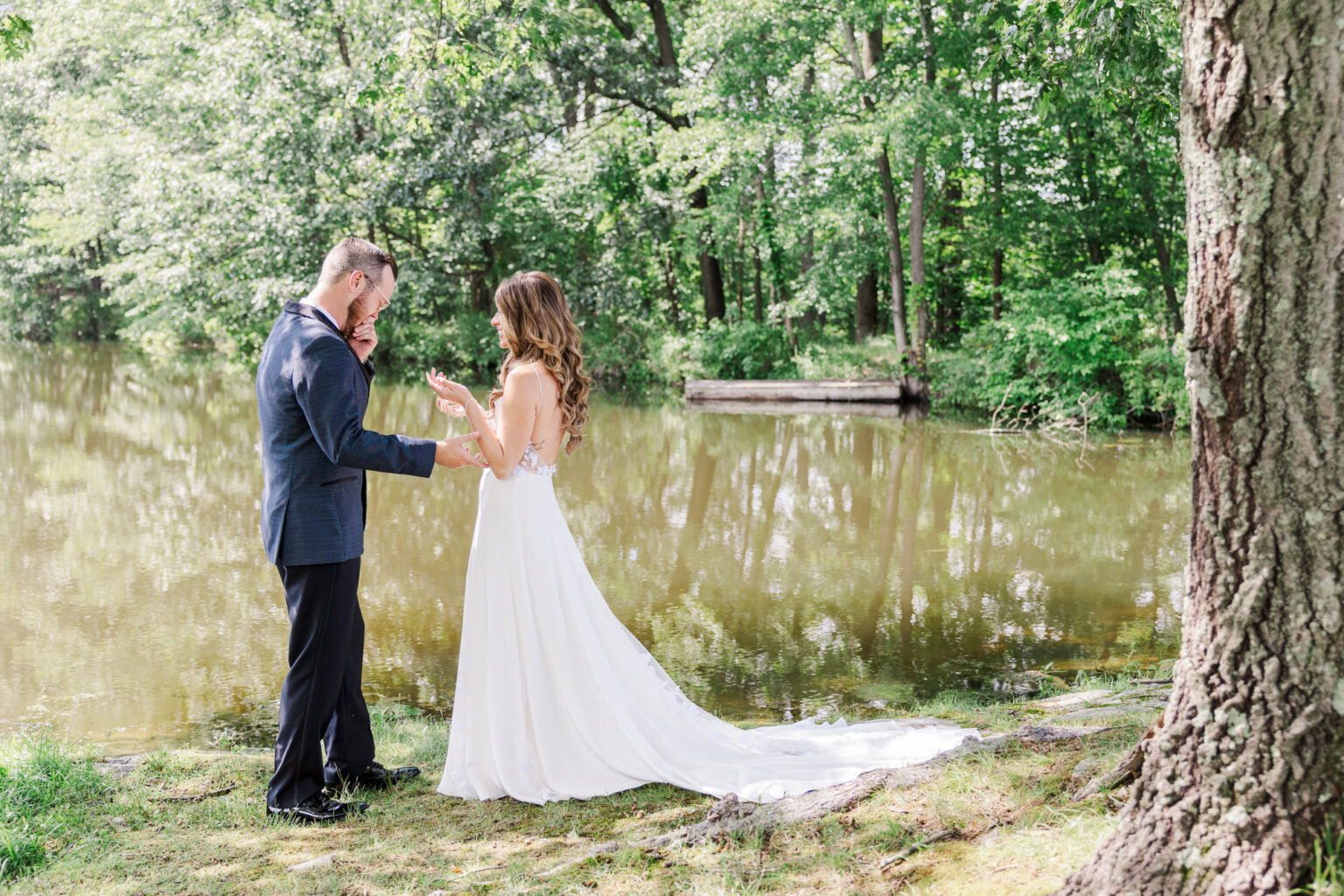 Gorgeous Summer Perona Farms Wedding at the Refinery