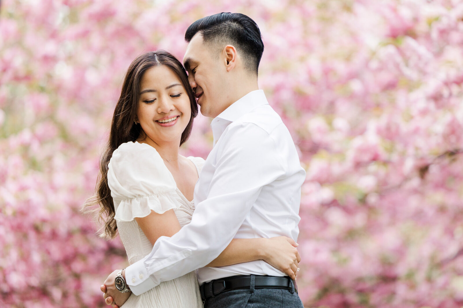 Best Cherry Blossom Photo Shoot in Central Park, NY