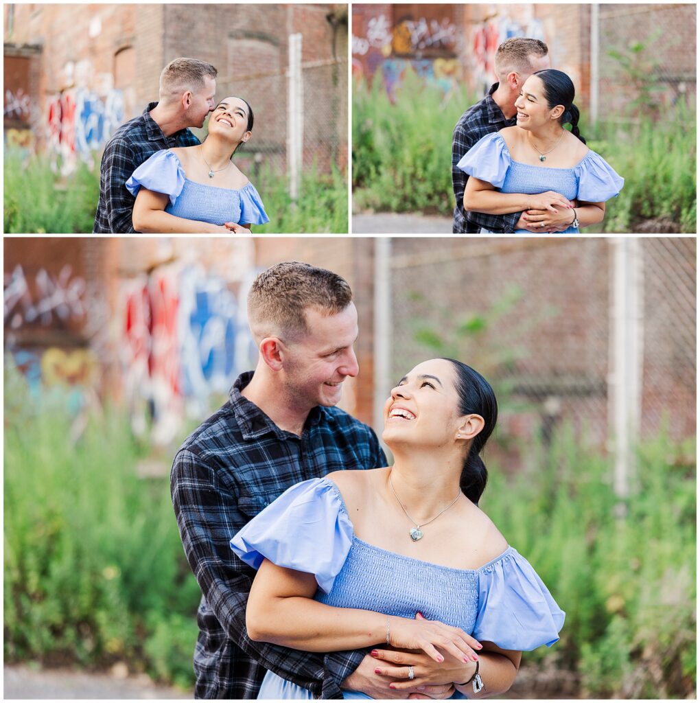 Sunrise Madam Brett Park Engagement Photos in Beacon, NY