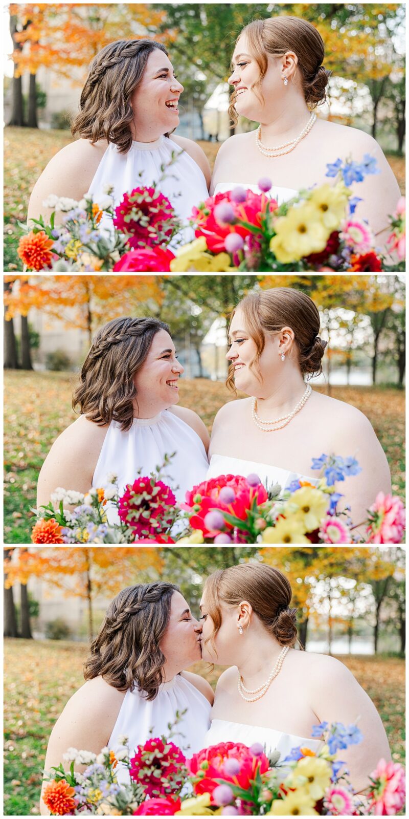 LGBTQ Disco-Chic Renaissance Event Hall Wedding in New York