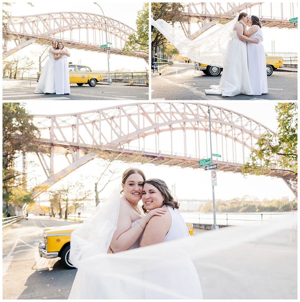 LGBTQ Disco-Chic Renaissance Event Hall Wedding in New York