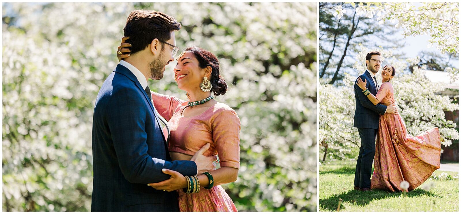 Stunning Springtime Vanderbilt Mansion Elopement Photography