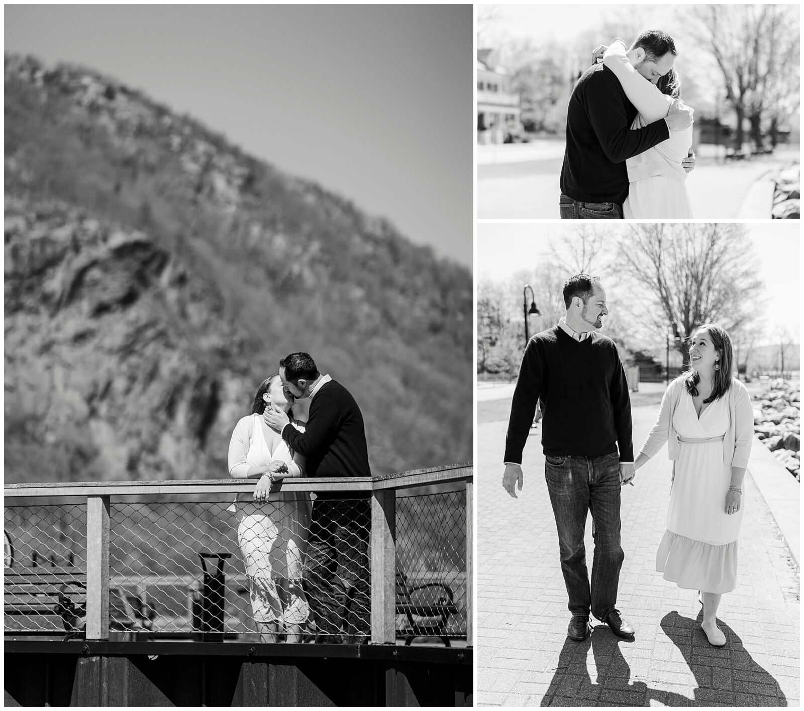Sweet Dockside Park and Cold Spring Engagement Photos