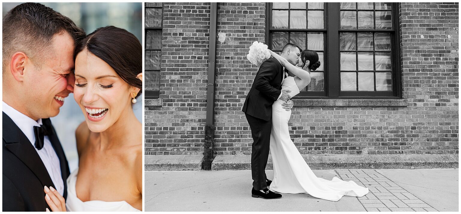 Trendy and Chic Battello Wedding Photos in Jersey City