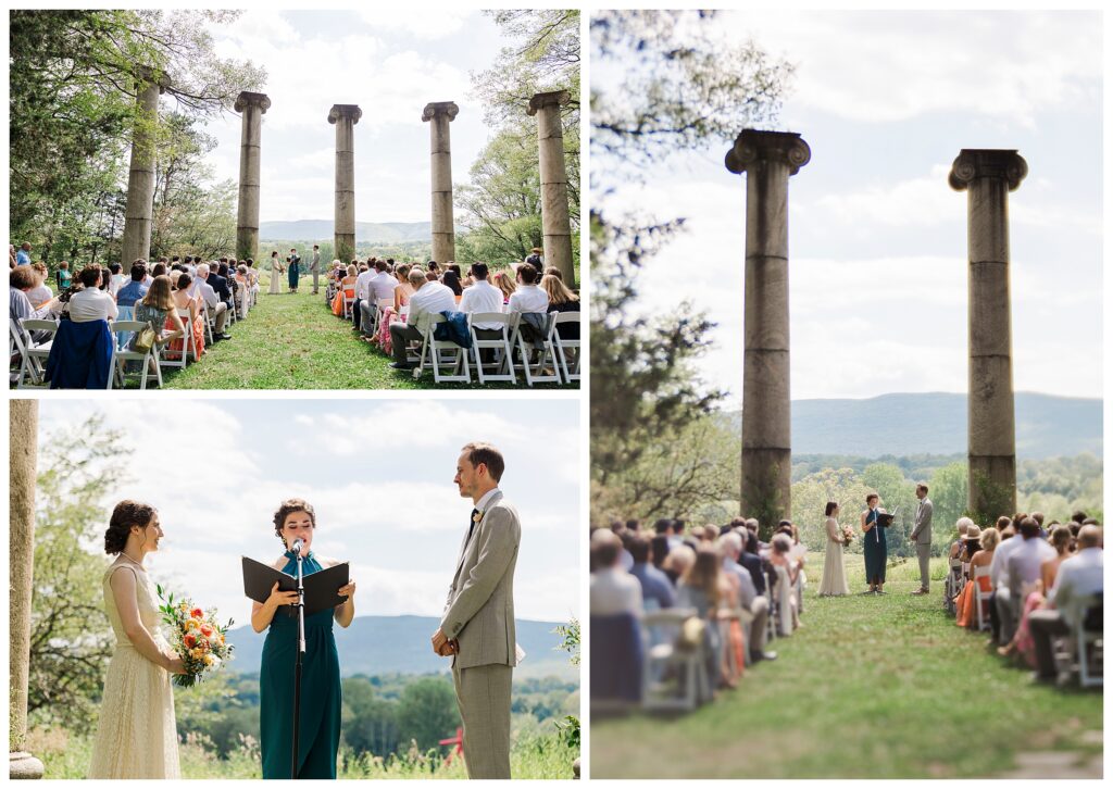 Storm King Wedding Ceremony with Blooming Hill Farm Reception