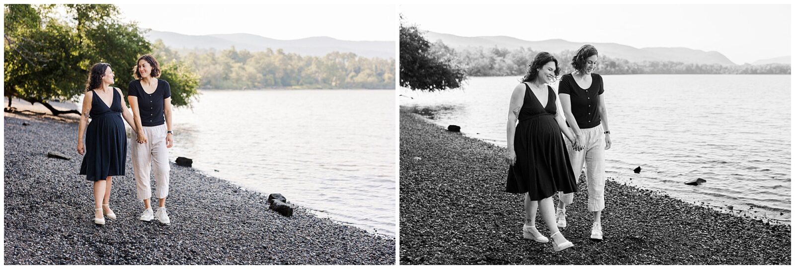 Beacon Maternity Photos at Long Dock Park