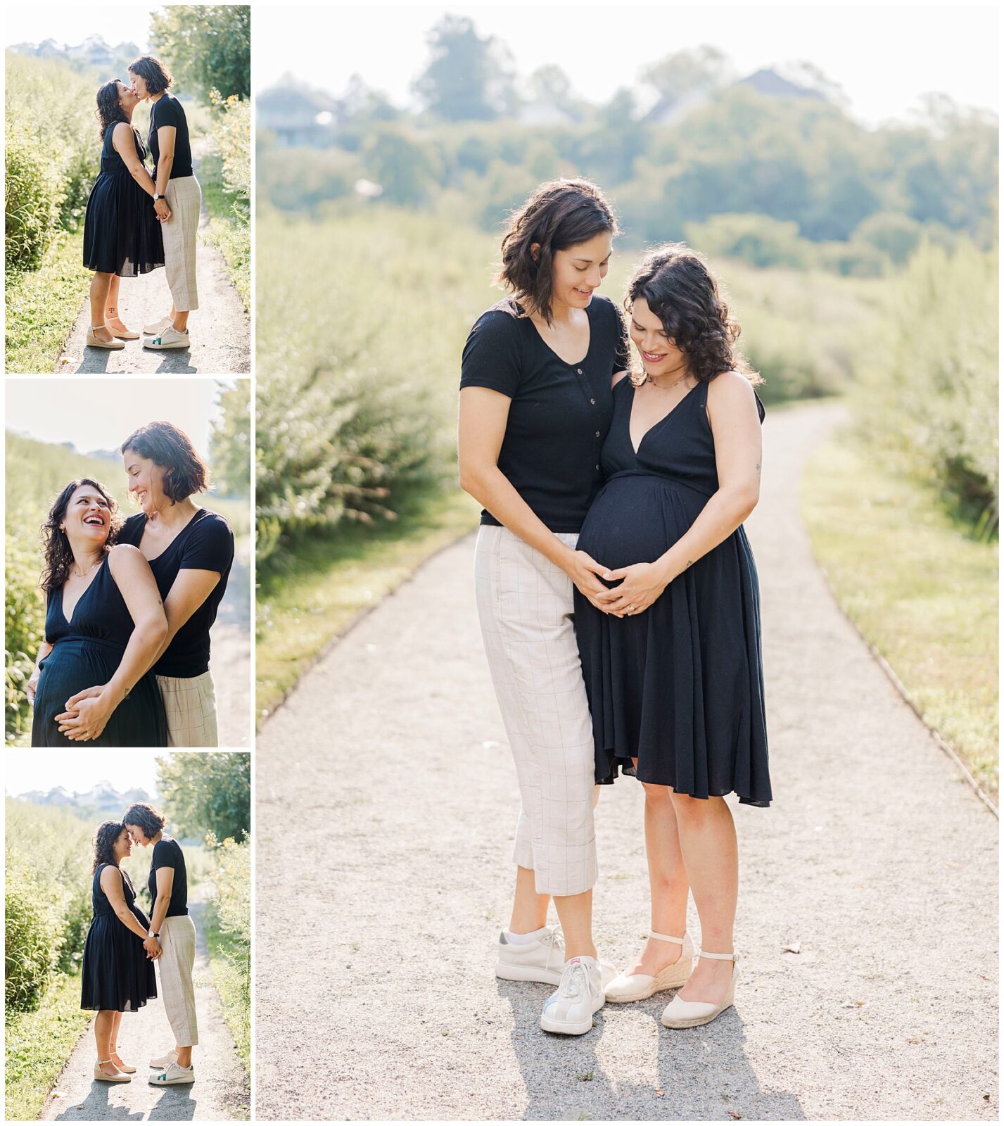 Beacon Maternity Photos at Long Dock Park