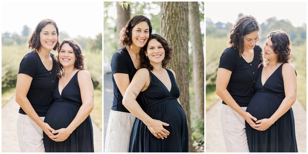 Beacon Maternity Photos at Long Dock Park