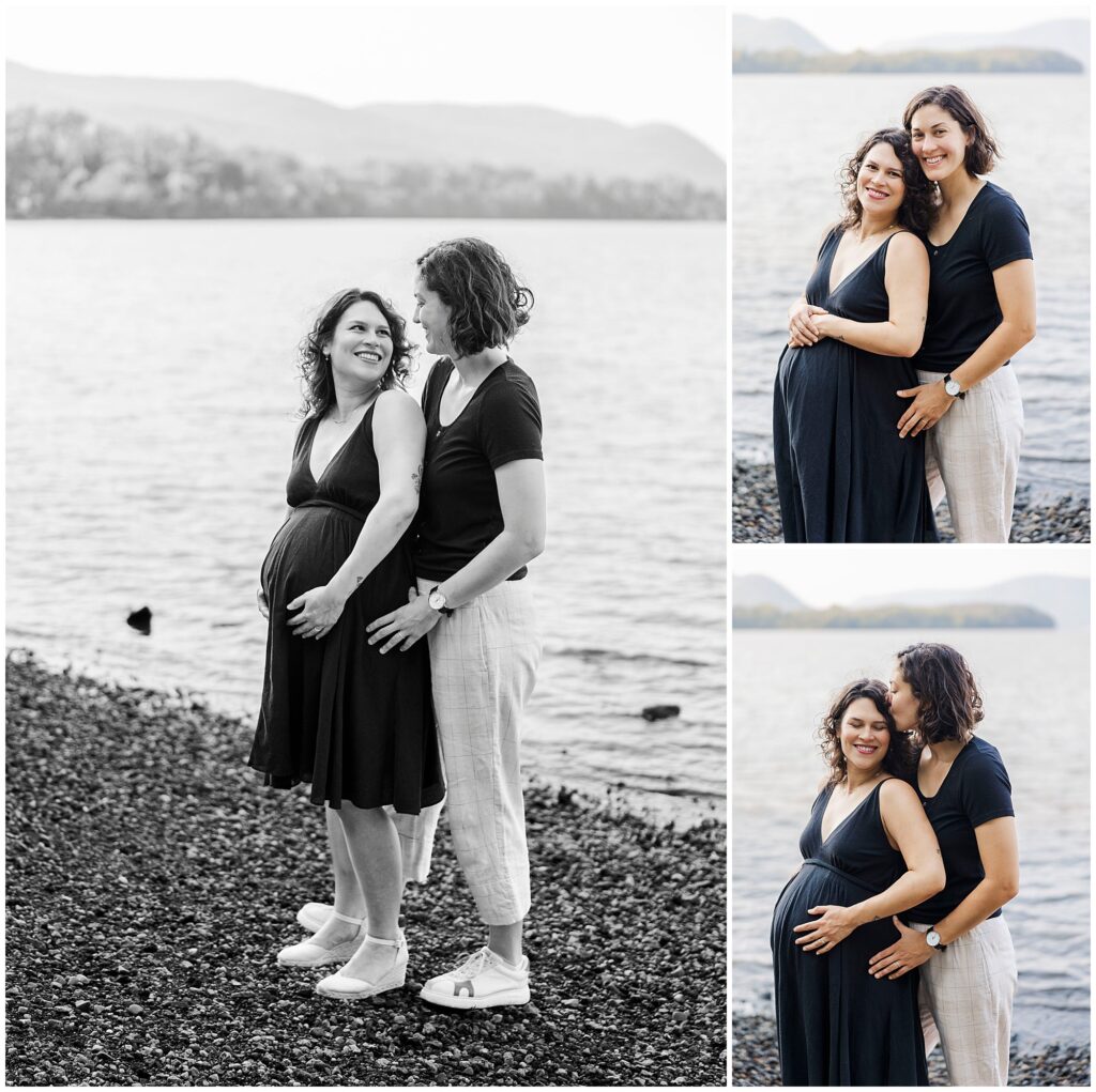 Beacon Maternity Photos at Long Dock Park