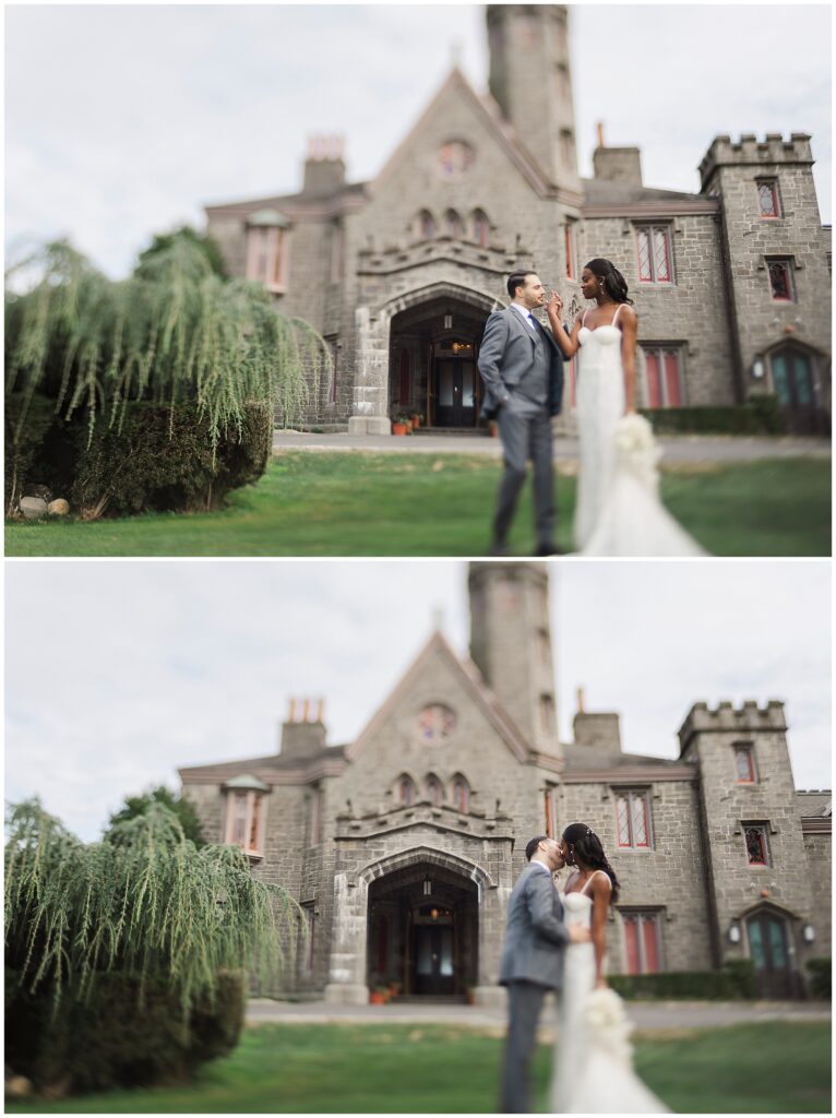 Fairytale Late Summer Whitby Castle Wedding in Rye, NY