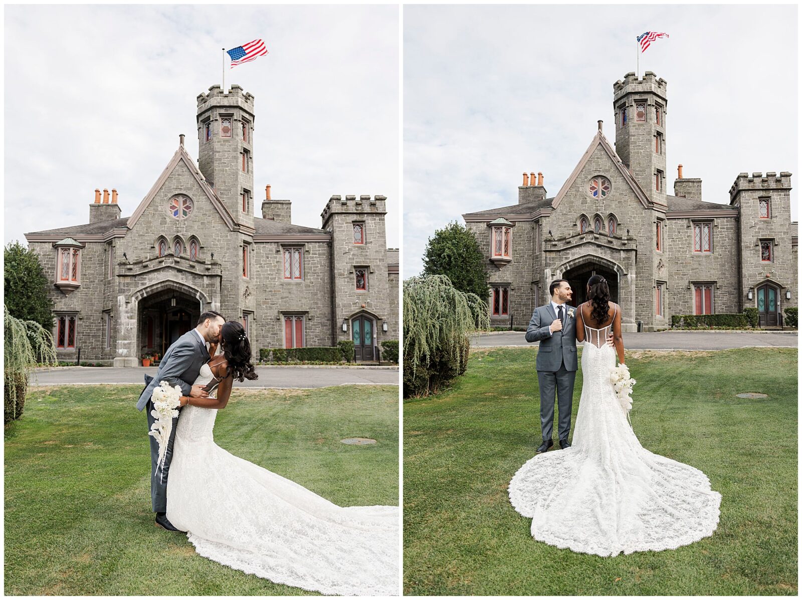 Fairytale Late Summer Whitby Castle Wedding in Rye, NY