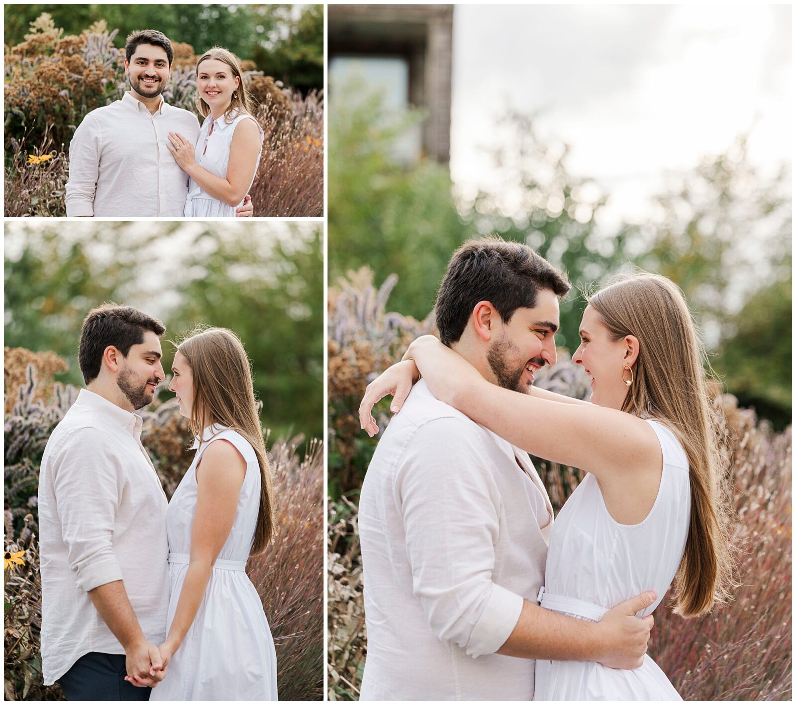 Tarrytown Engagement Photos at Scenic Hudson Riverwalk Park