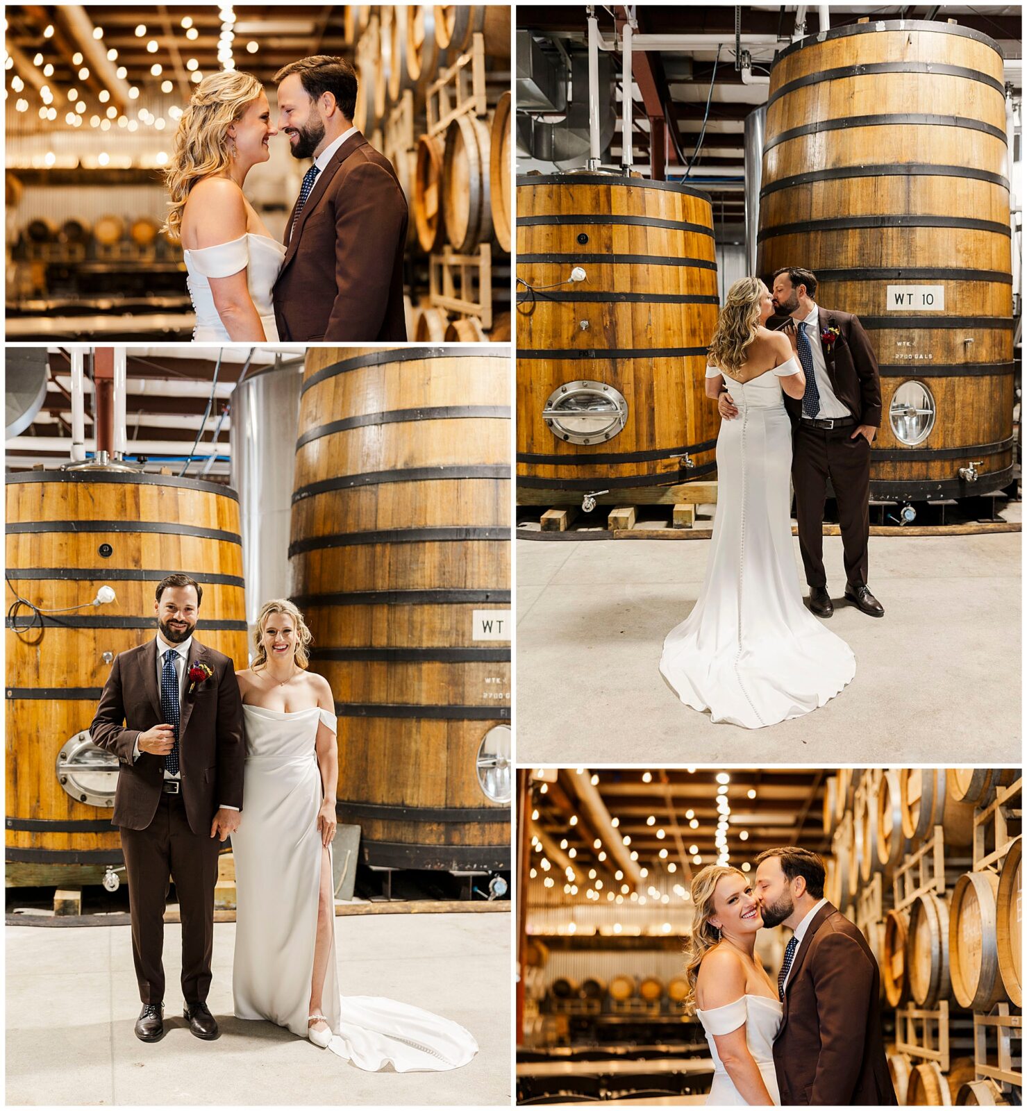 Fun Allagash Brewing Company Wedding in Portland, Maine