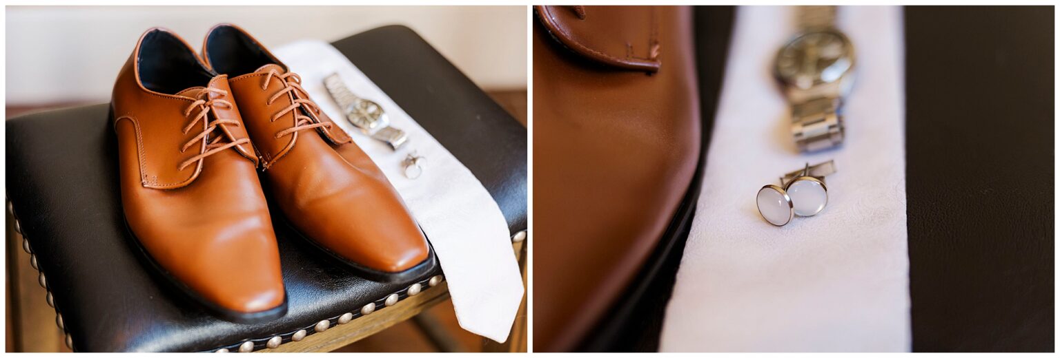 Fall Perona Farms Wedding at the Refinery with Foliage