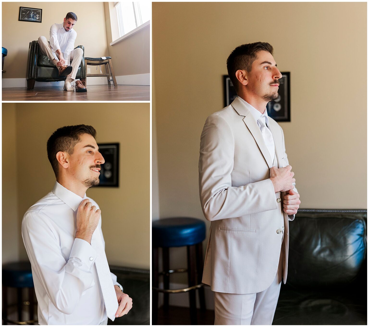 Fall Perona Farms Wedding at the Refinery with Foliage